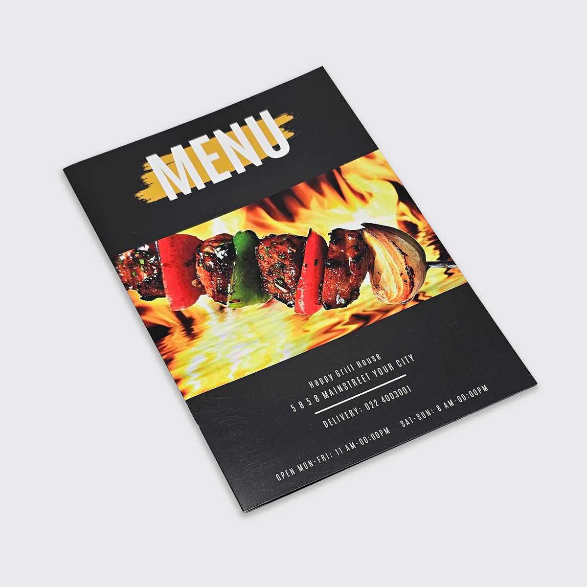 Menu Printing – Food & Drink Lists | Expresta